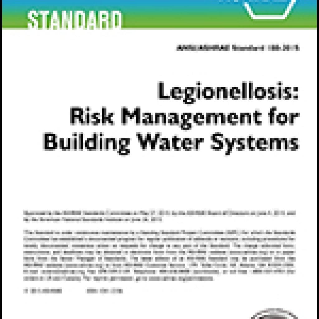 ashrae-188 - Global Water Technology, Inc